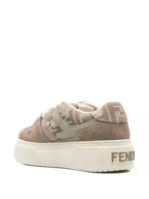 Fendi Match Logo Platform Sneakers