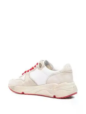 GOLDEN GOOSE Star-detail Lace-up Sneakers - Neutrals