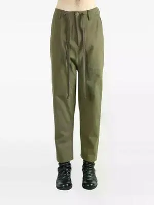 UMA WANG Perch Drawstring-waist Trousers