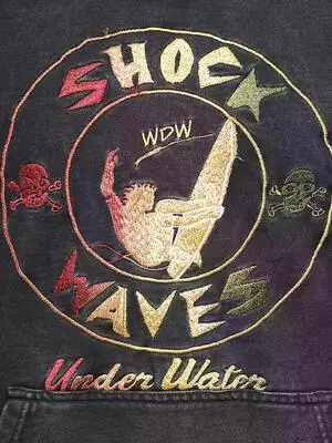 WHO DECIDES WAR Embroidered Graphic Hoodie