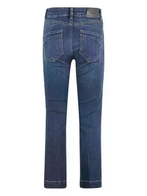 Sportmax Straight-leg Jeans With Logo Patch