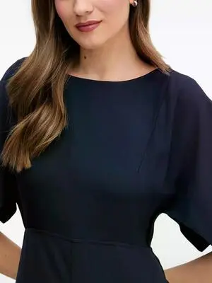 SANDRO FERRONE A-line Midi Dress - Blue