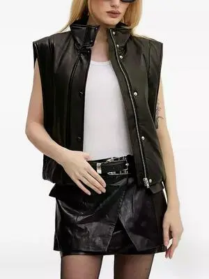 IRO PARIS Dario Leather Vest