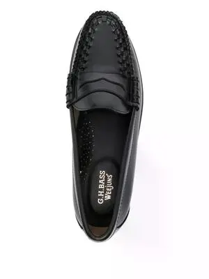 G.H.BASS G.h. Bass & Co. Leather Loafers - Black