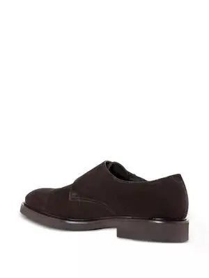 DOUCAL'S Double-buckle Monk Shoes