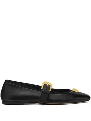Versace Medusa-buckle Ballerina Flats