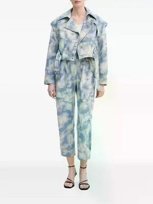 IRO PARIS Cloud-print Jeans