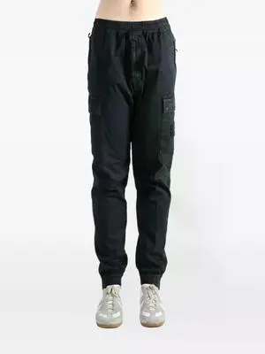 Stone Island Cargo-pocket Trousers - Black