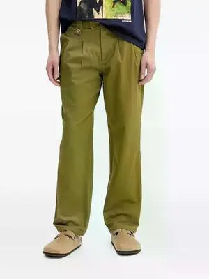Desigual Pleated Straight-leg Trousers