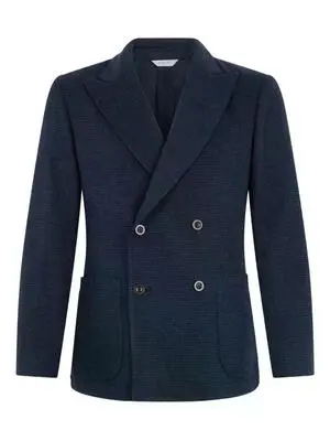 Boglioli Double-breasted Patch-pocket Blazer