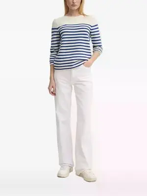 Marc O'polo Striped Organic-cotton Sweater