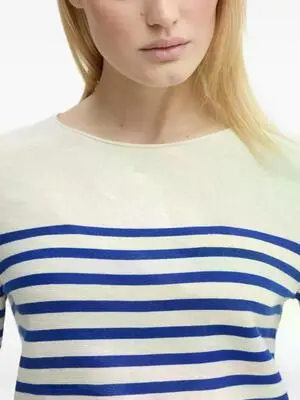 Marc O'polo Striped Organic-cotton Sweater