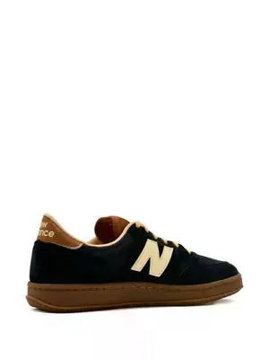 NEW BALANCE T500 Suede Sneakers - Black