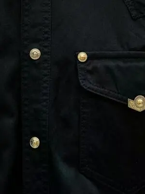Versace Button-up Pocket Shirt Jacket