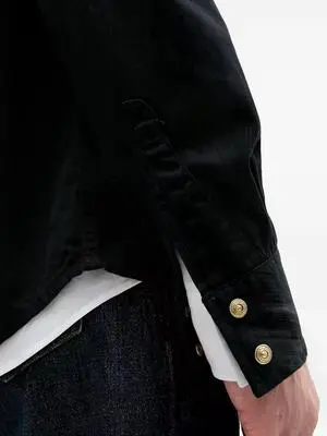 Versace Button-up Pocket Shirt Jacket