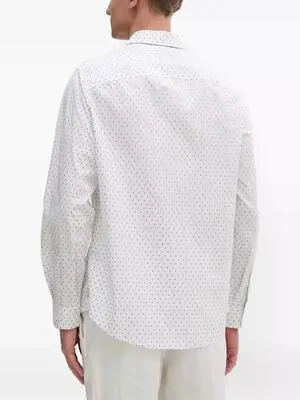 Armani Exchange Micro-dot-print Shirt