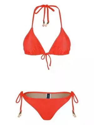 LYGIA & NANNY Tassel-tie Bikini - Red