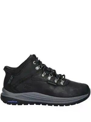 Sketchers Waterproof Lace-up Boots - Black