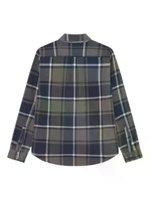 LES DEUX Plaid Button-down Shirt - Blue