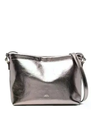 A.p.c. Metallic-effect Cross Body Bag
