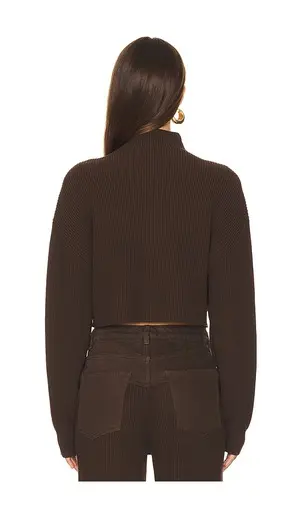SEROYA Carmen Mid Cropped Sweater
