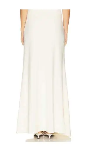 SNDYS. Cantarios Jersey Maxi Skirt - White