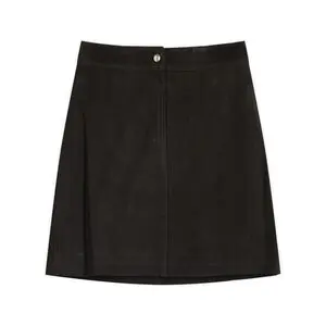 NOTHING WRITTEN Rona Suede A-line Skirt