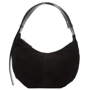 NOTHING WRITTEN Ht Suede Shoulder Bag