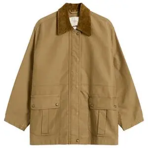 NOTHING WRITTEN Mole Skin Hunting Cotton Jacket