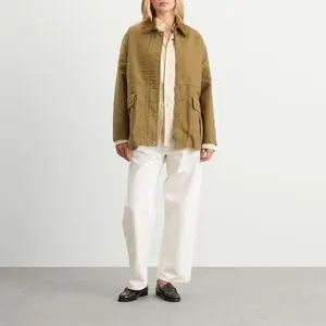 NOTHING WRITTEN Mole Skin Hunting Cotton Jacket