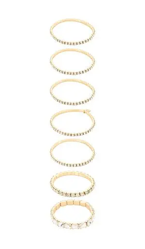 Dannijo Valentina Gold Bracelet Set