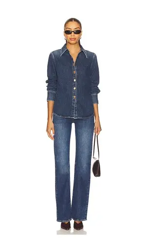 AGOLDE Talia Shirt - Blue