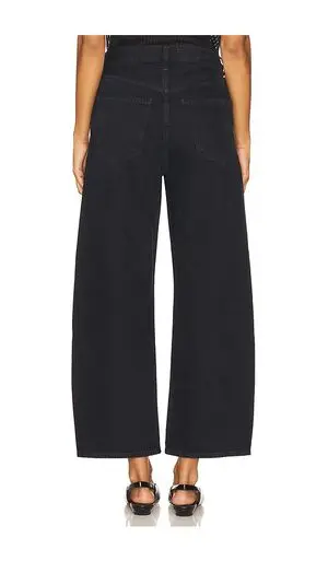 AGOLDE Low Curve Crop Jeans - Black