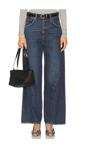 AGOLDE Twist Wide Leg Jeans