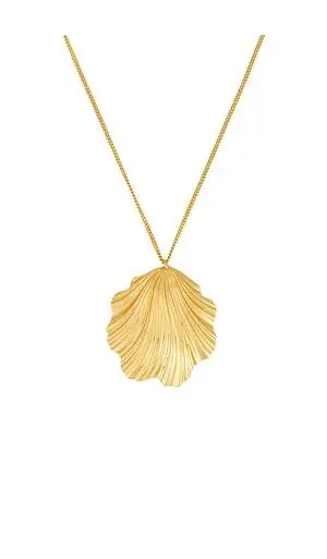 JULIETTA Coquille Necklace - Metallic Gold