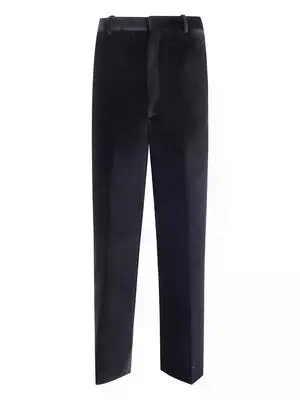 JIL SANDER Velvet Straight-leg Trousers