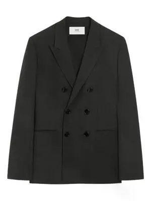 AMI Paris Double-breasted Wool Jacket