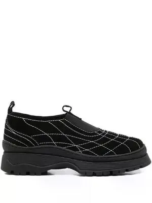 NICOLE SALDANA Sacha Leather Loafers