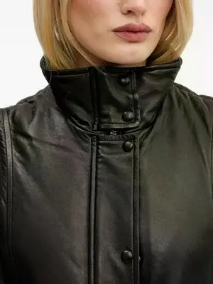 IRO PARIS Dario Leather Vest