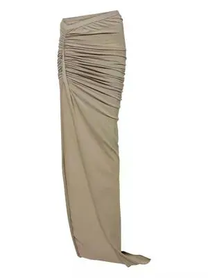 Rick Owens Draped Asymmetric Skirt