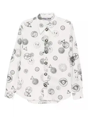 CHOPOVA LOWENA All-over Print Cotton Shirt
