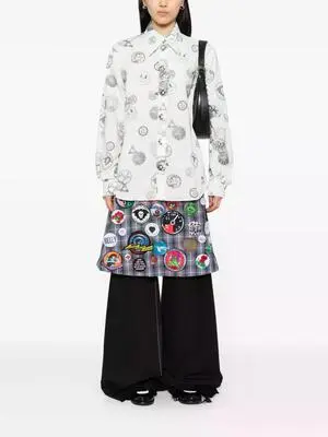 CHOPOVA LOWENA All-over Print Cotton Shirt