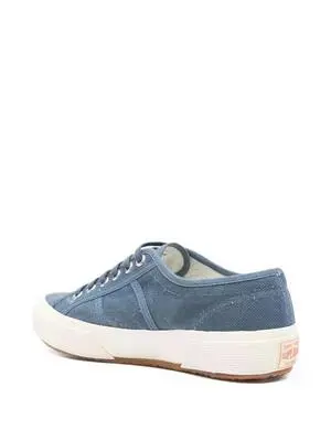 Superga Lace-up Cotton Sneakers - Blue