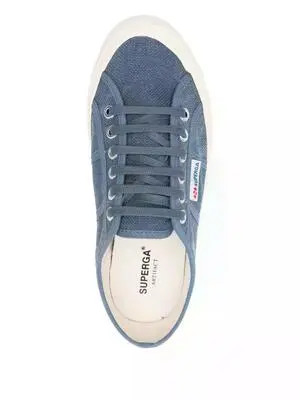 Superga Lace-up Cotton Sneakers - Blue