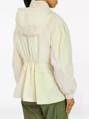 Moncler Pleated Hooded Jacket - Neutrals