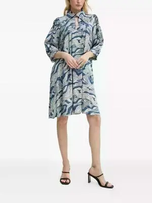 BRUUNS BAZAAR Abstract-print Mini Dress