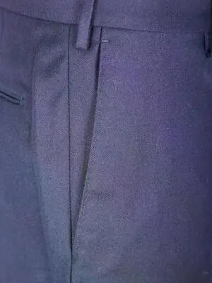 Incotex Flat-front Cotton Trousers