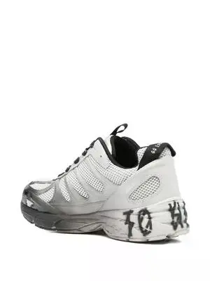 44 LABEL GROUP Mesh Panel Lace-up Sneakers