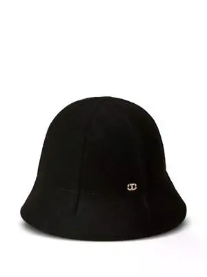 TWINSET Cloche Hat - Black