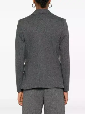 Max Mara Notched Button-fastening Jacket